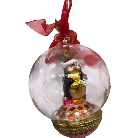 Thomas Pacconi | Holiday | Thomas Pacconi Classics Set Blownglass Snow ...
